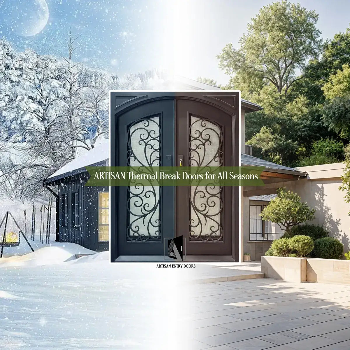Not Just a Pretty Face — ARTISAN Thermal Break Doors Get the Job Done ...