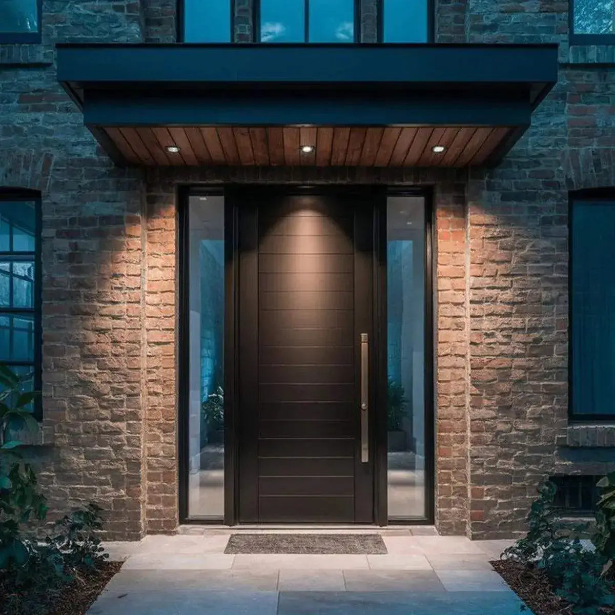 Artisan Pivot Door with Sidelights Clear Glass AED-PT005 – Artisan ...