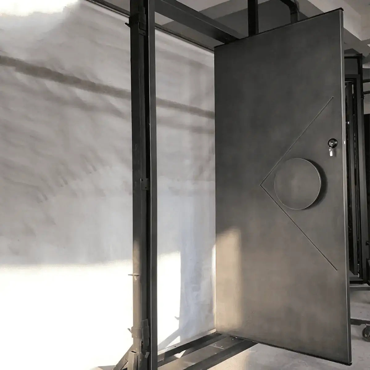 Artisan Pivot Door Glass-free Circular Handle AED-PT007 – Artisan Entry ...